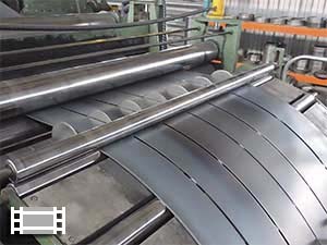 Aeroton Steel - Slitting and Re-coiling Mild Steel
